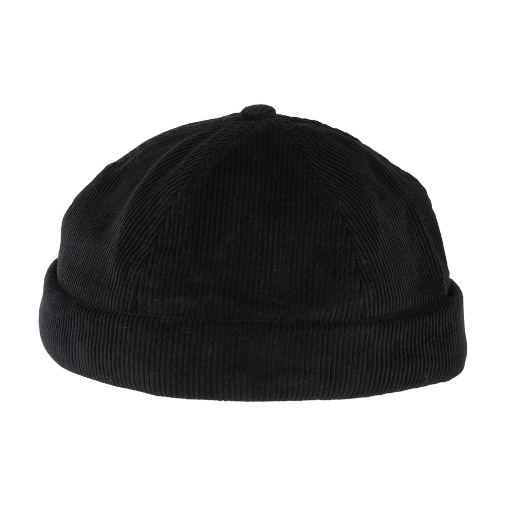 New Balance Verwaschener Kord Docker Beanie Mütze - Schwarz – Hüte und Mützen