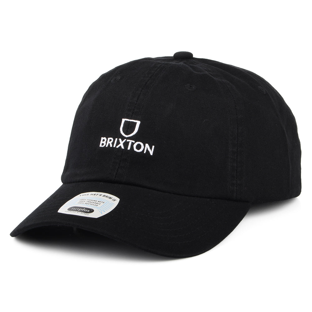Brixton Alpha NetPlus LP Baseball Cap aus Baumwolle - Schwarz-Weiß ...